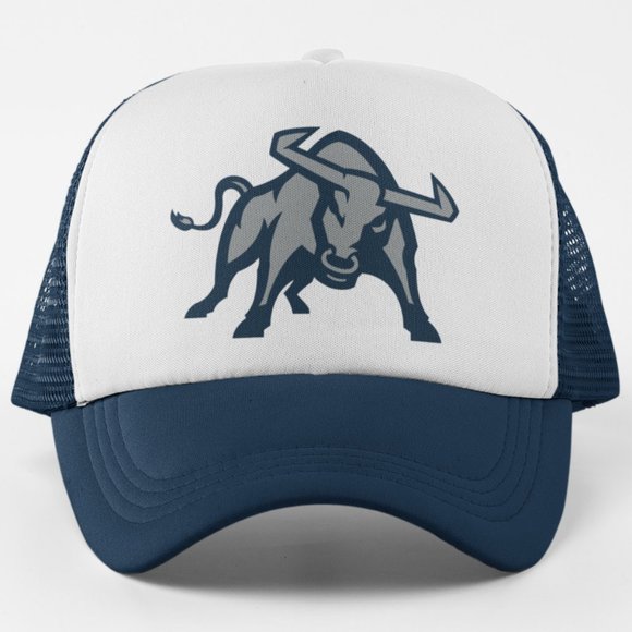 Accessories | New Utah State Aggies Bull Logo Foam Trucker Snapback Hat ...